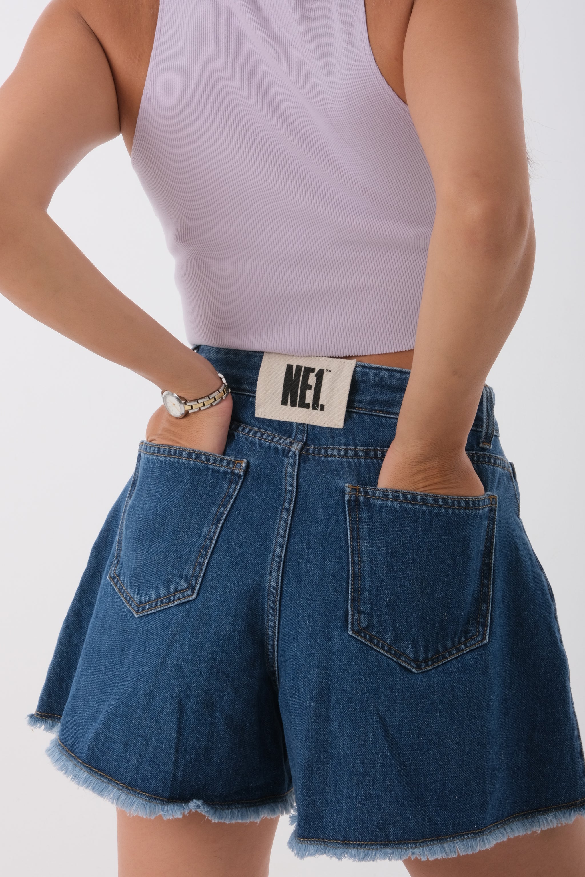 Flippy Denim Shorts – ANYONE